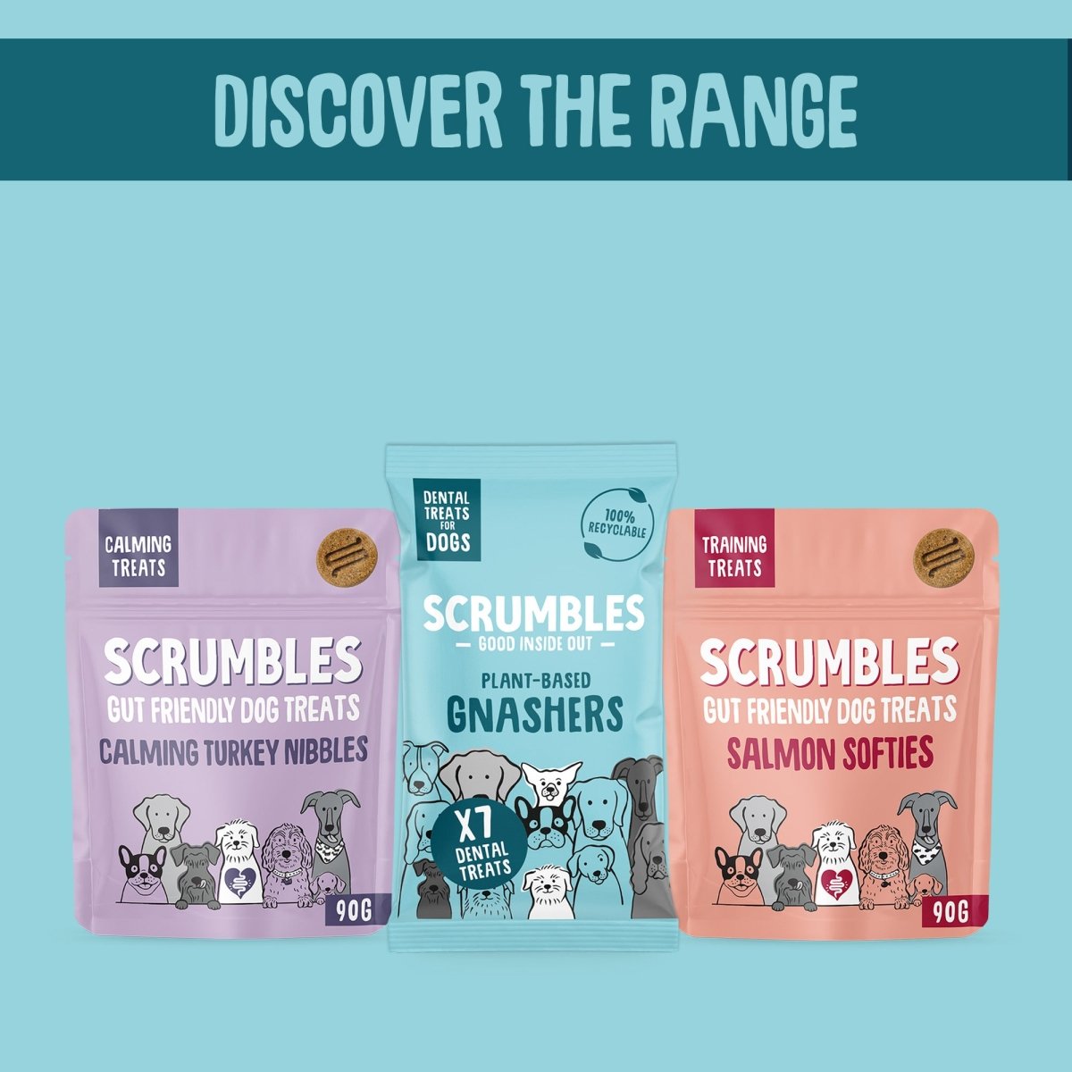 Dental Sticks for Dogs | Added Prebiotics | Scrumbles